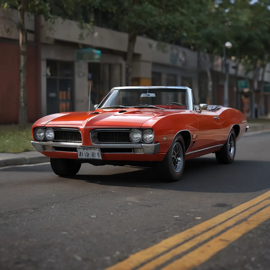 Exploring the Legacy of the 1968 GTO Convertible